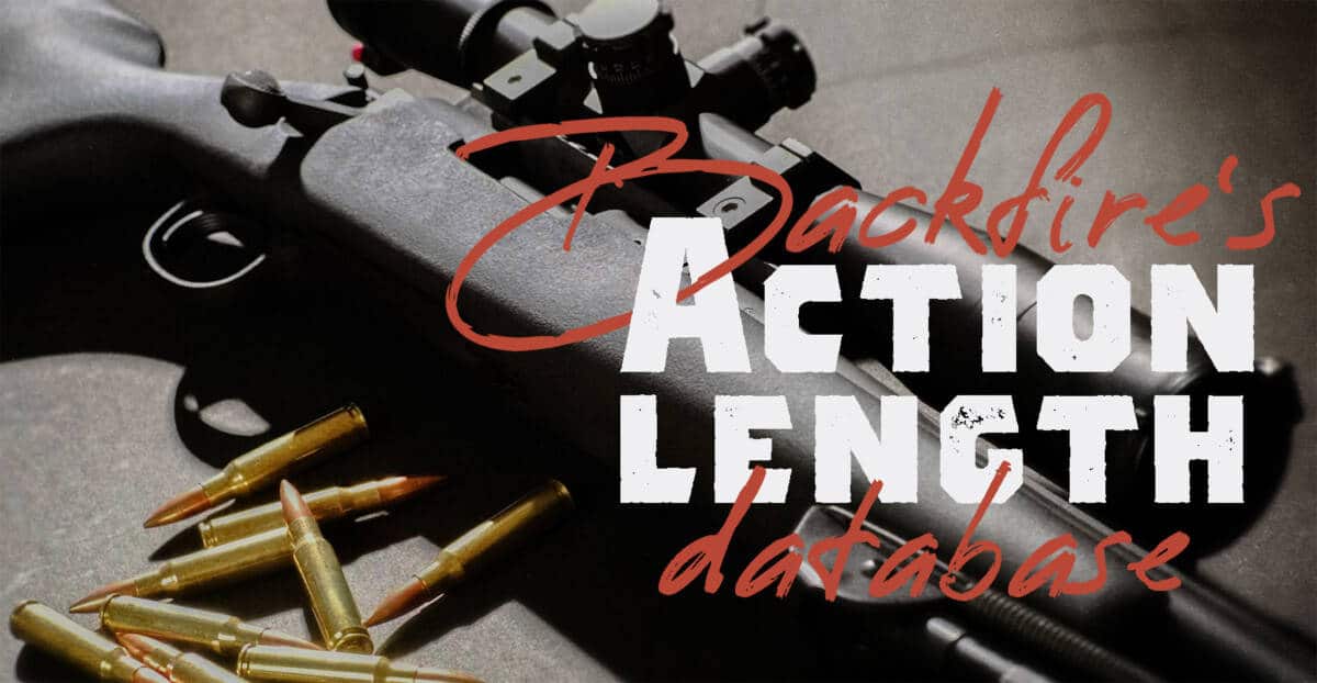 Long vs Short Action: Chart of Rifle Cartridge Lengths – Backfire